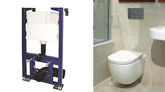 Abacus Easi Plan Fixing Frames | Wall Mounted Toilet & Basin Frames