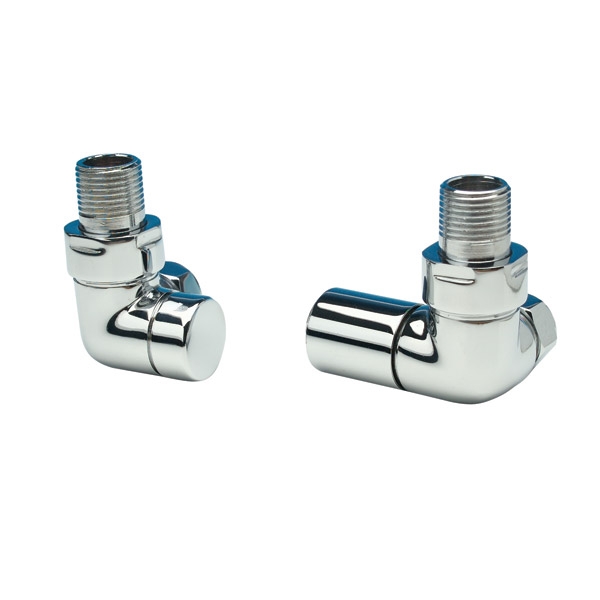 Apollo Italian Contemporary Manual Corner Radiator Valves 15mm CCVC - CCVC
