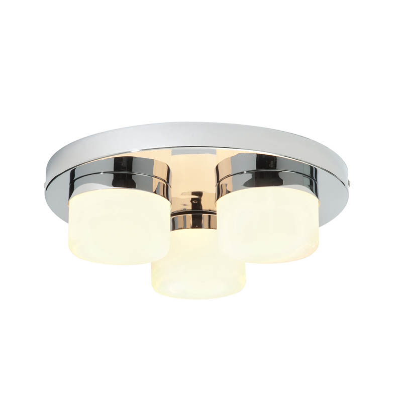 Endon Pure Bathroom Multi Arm Glass Halogen Ceiling Light 34200 - 34200