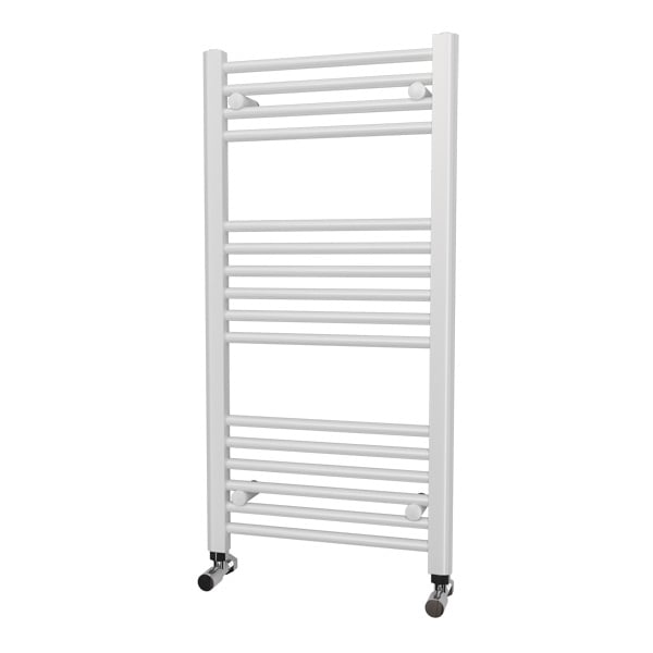 Riviera Neo STRAIGHT White Towel Radiator 1000 x 500 - DR-WTR-10500S