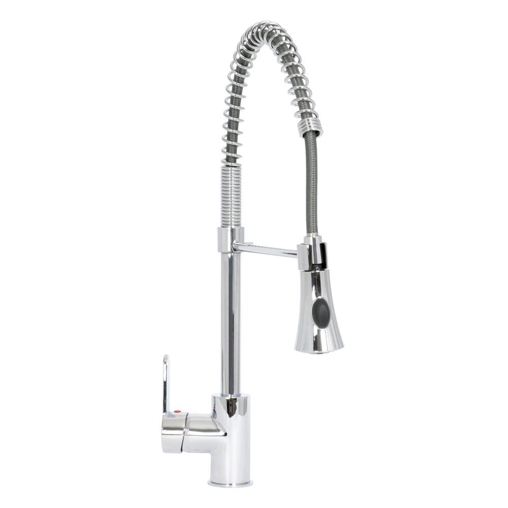 Highlife Tolsta Chrome Flexi Spray Kitchen Mixer Tap - 12431