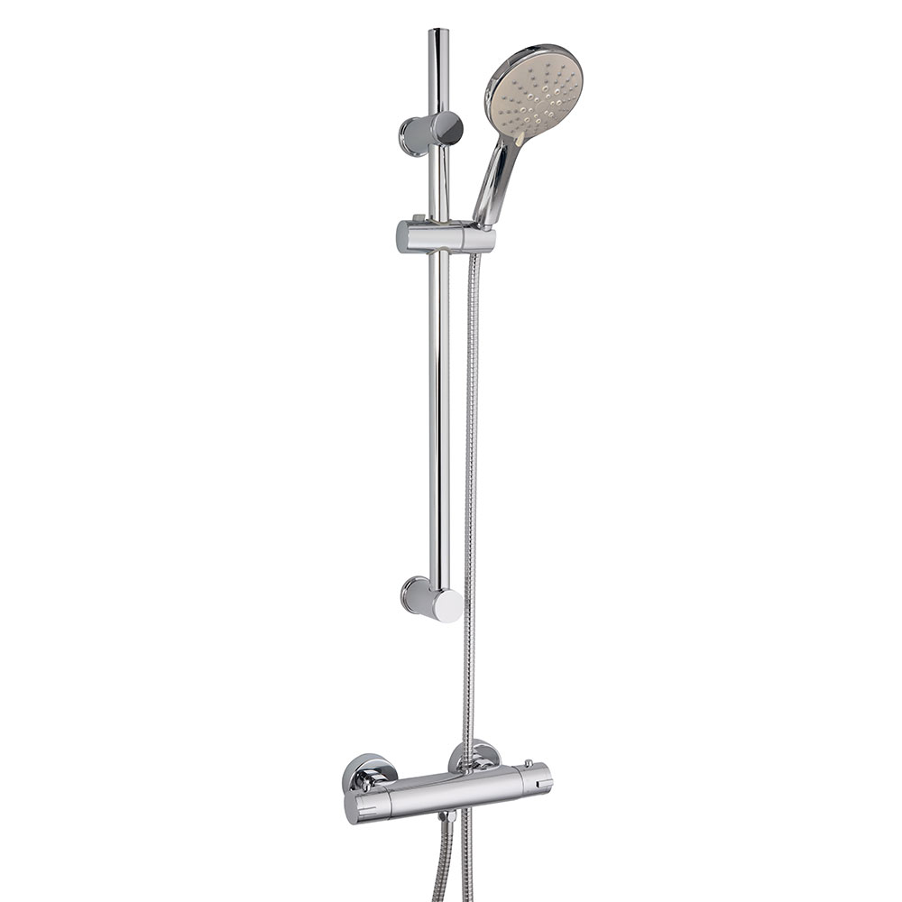Highlife Tolsta Chrome Thermostatic Cool Touch Bar Shower Valve with ...