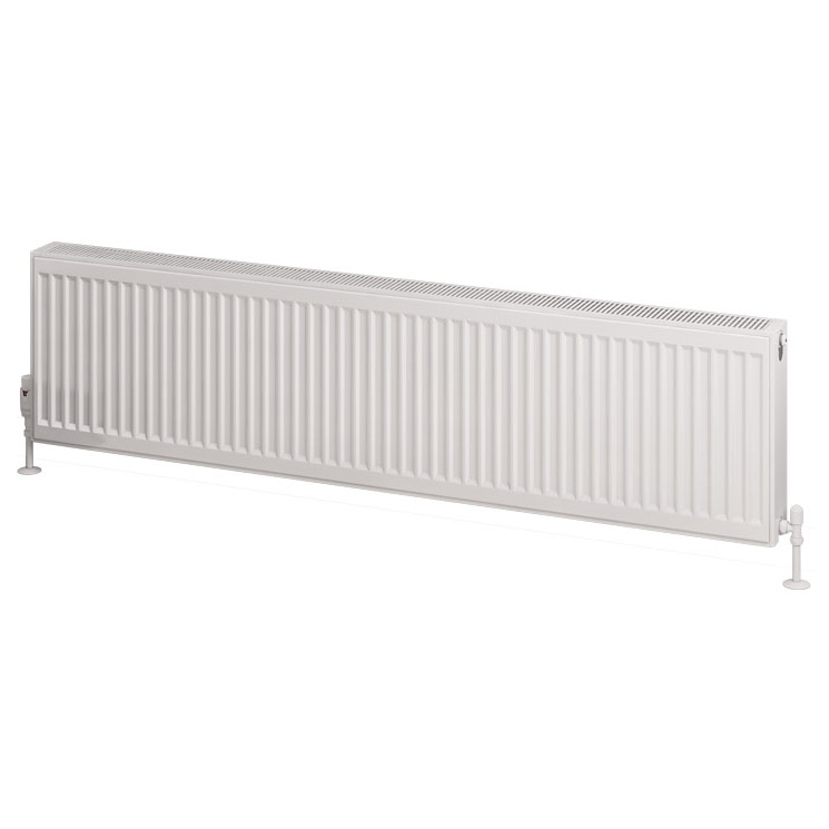 Eastbrook Type 22 400 x 1600 Gloss White Central Heating Radiator - 25.0153