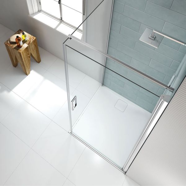 Merlyn 8 Series Frameless 800 Pivot Shower Door - S8FPV80