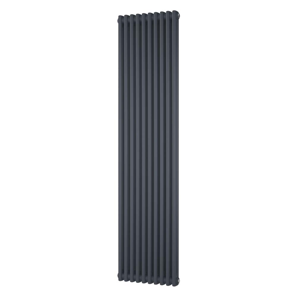 Riviera Trade 1800 x 460 Anthracite Vertical 2 Column Radiator - DR-A ...
