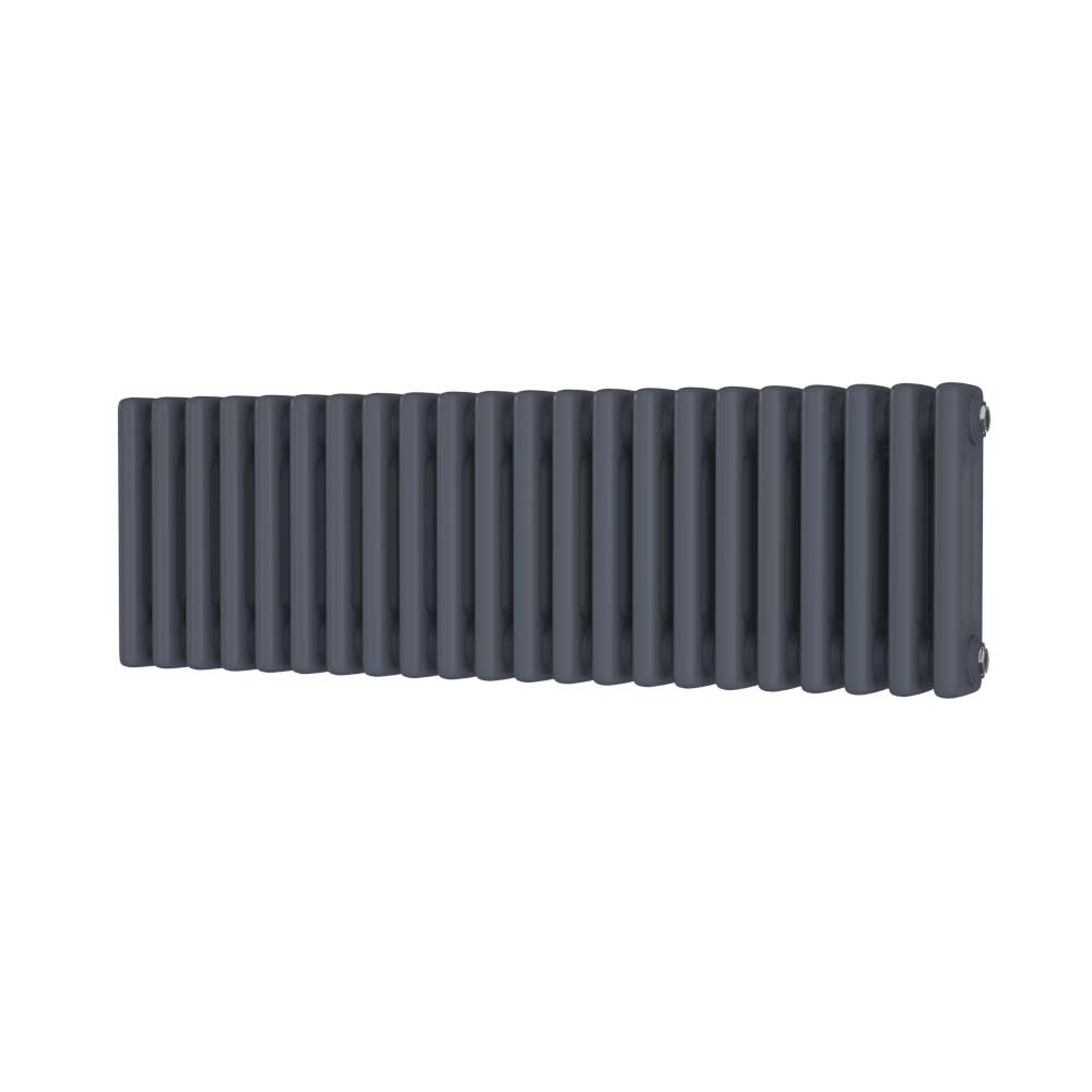 Riviera Trade 300 x 999 Anthracite Horizontal 3 Column Radiator - DR-A ...