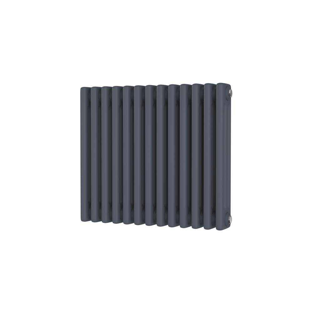 Riviera Trade 500 x 999 Anthracite Horizontal 3 Column Radiator - DR-A ...
