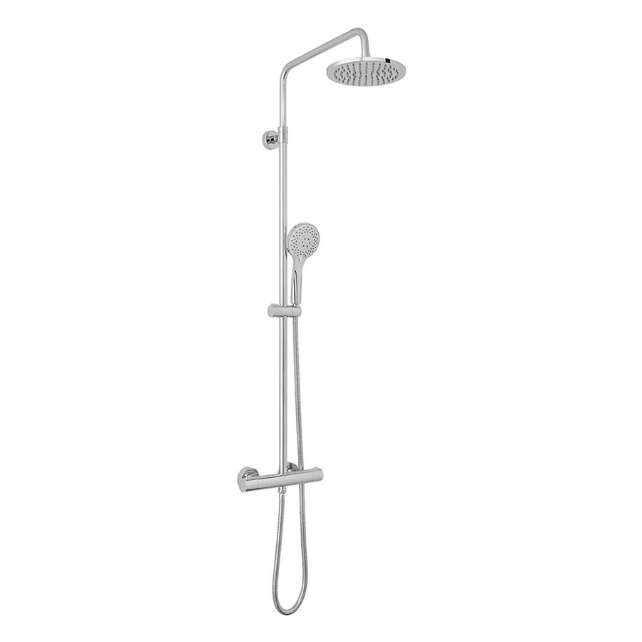Vado Atmosphere Thermostatic Shower Kit with Handset - ATM-149T-RRK-RO-CP
