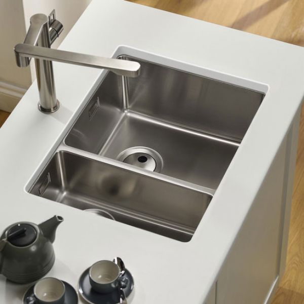 Abode Matrix R15 Undermount or Inset 1.5 Bowl Right Hand Stainless ...