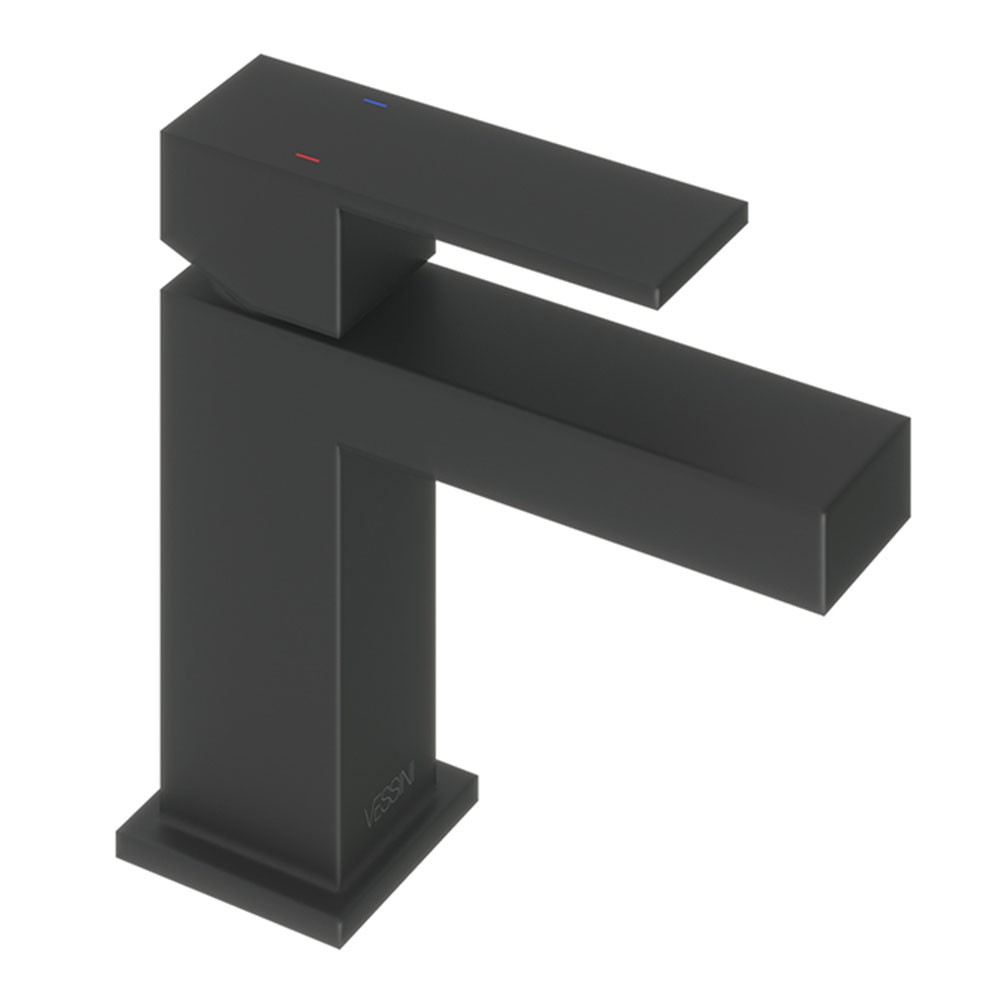 Abacus Plan Mini Basin Mixer Tap - Matt Black - TBTS-265-1204 at ...