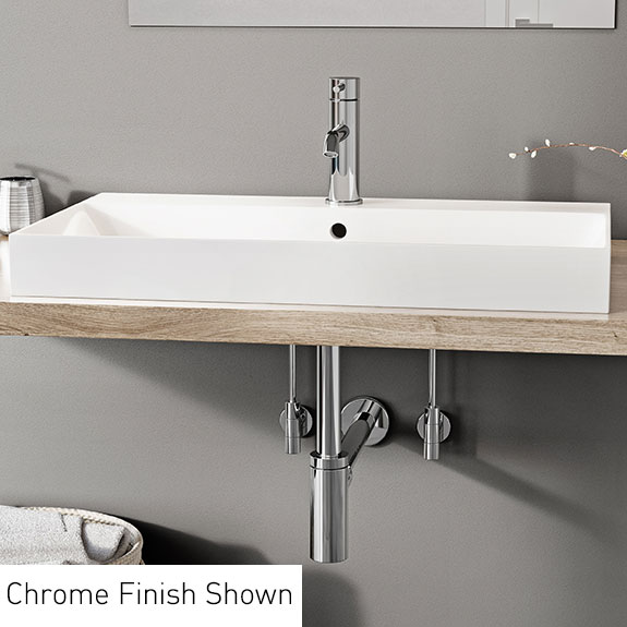 Abacus Professional Matt Black Bottle Trap with Designer Isolation ...