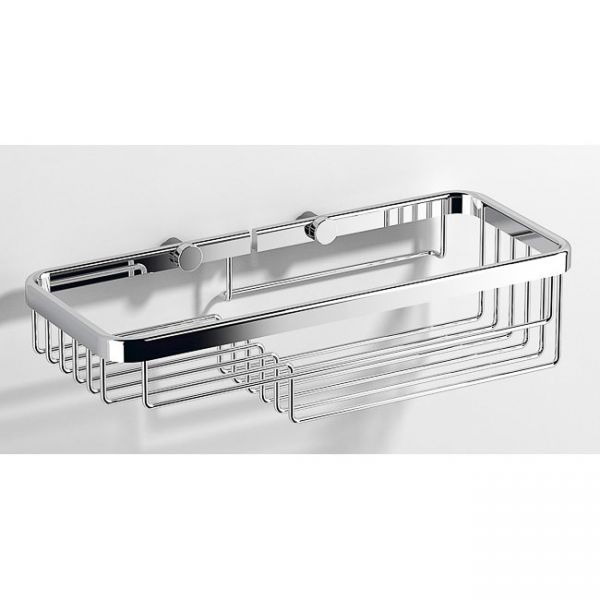Sonia Chrome Combined Rectangular Shower Basket - BO-189793
