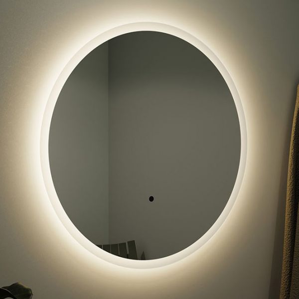 Origins Living Edison 1200 x 1200mm Round LED Illuminated Backlit ...