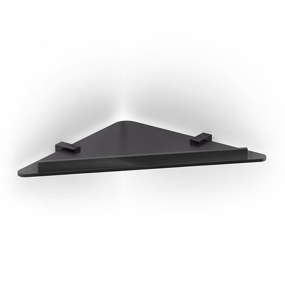 Origins Living Hudson Matt Black Corner Shower Shelf - BO-HDS-120024-BK ...