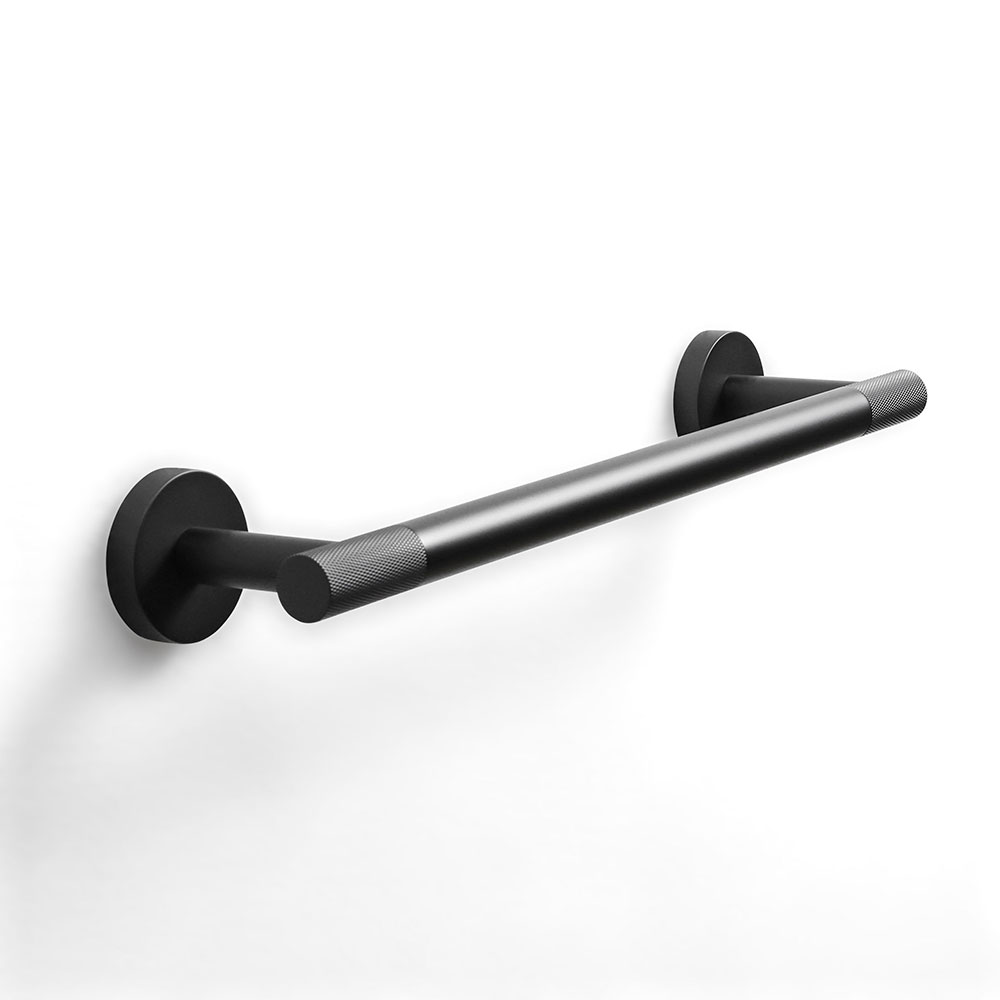 Origins Living Turner Black Towel Rail 350mm - BO-TRN-115135-BK