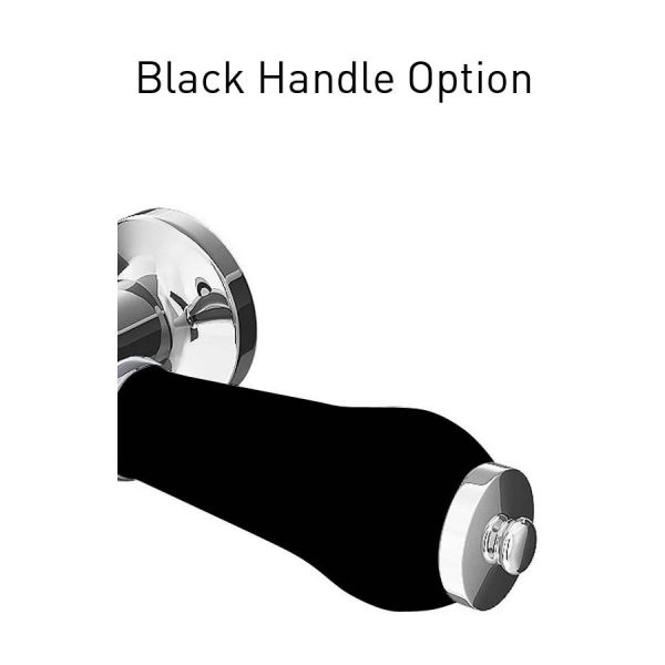 Burlington Close Coupled Comfort Height Pan and Cistern P12 C1 - P12-C1-BLA