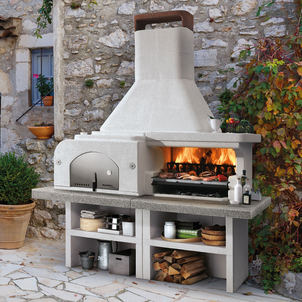Palazzetti Gargano Masonry BBQ with Oven and Worktop - 803101260