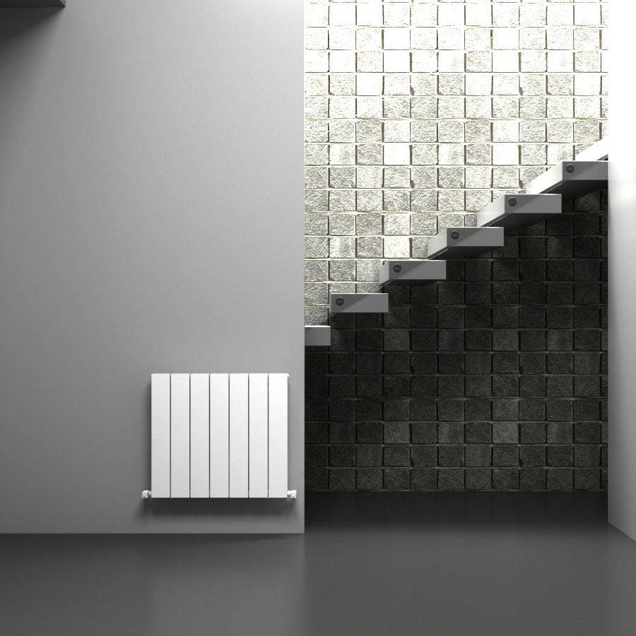 Carisa Nemo Double White Aluminium Radiator 600 x 660mm ...