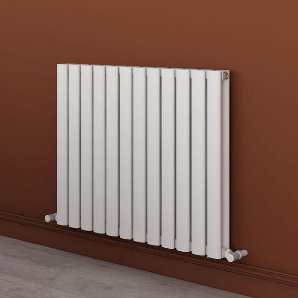 Carisa Tallis Double White Aluminium Radiator 600 x 710mm ...