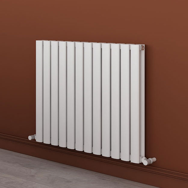 Carisa Tallis Double White Aluminium Radiator 600 x 710mm ...