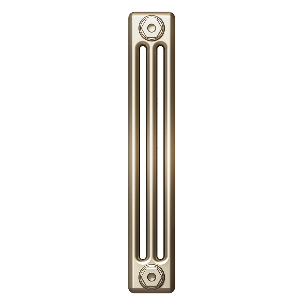 Eastbrook Rivassa 600 x 833 Bronze Effect 3 Column Horizontal Radiator ...