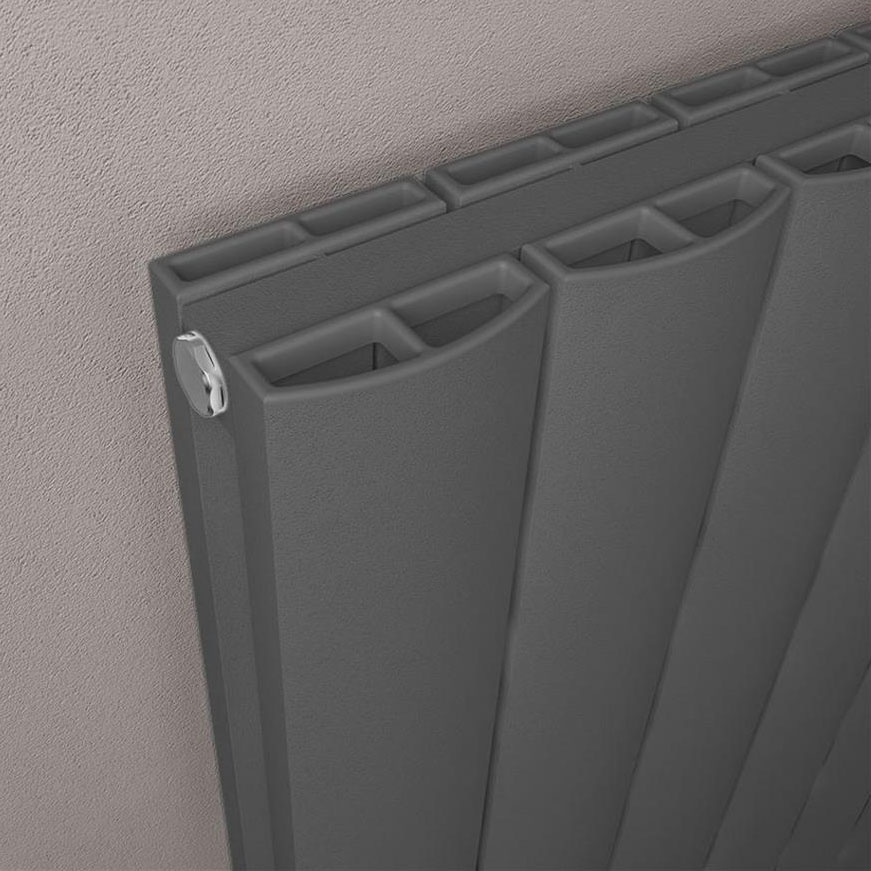 Eastbrook Guardia 1200 x 375 Matt Anthracite Aluminium Designer ...