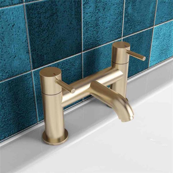 Eastbrook Meriden Bath Filler Tap - Brushed Brass - 98 2023 at ...