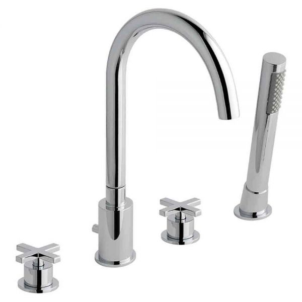 Eastbrook Prado Star Bath Shower Mixer Tap - Chrome - 79 0044 at ...