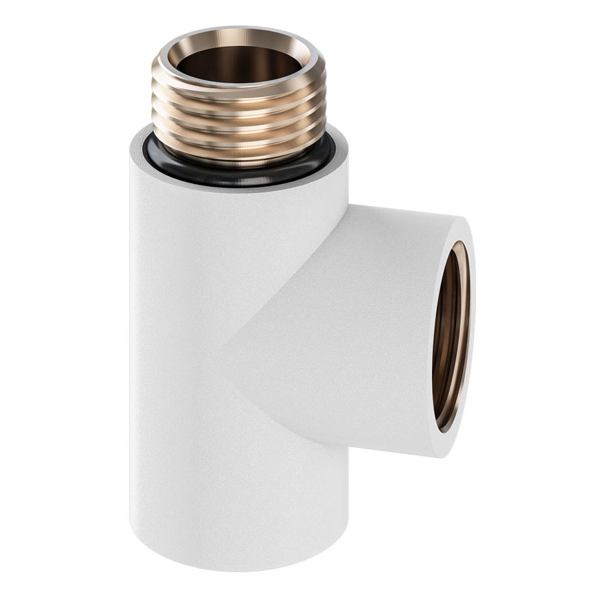 Eastbrook Type D Matt White Thermostatic Electric Element 900 Watts ...