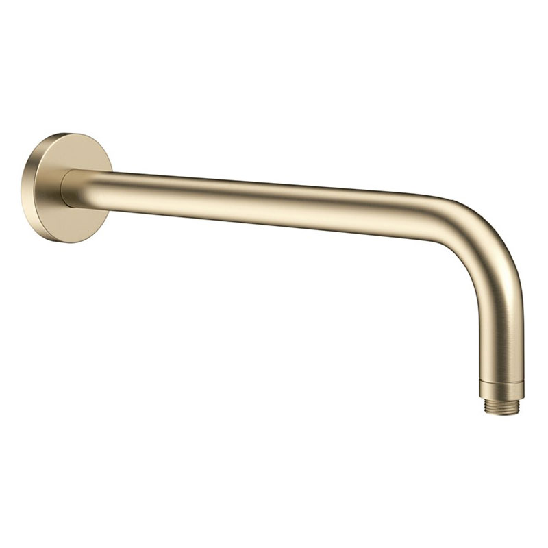 Crosswater Brushed Brass Wall Mounted Shower Arm 330mm FH684F - FH684F