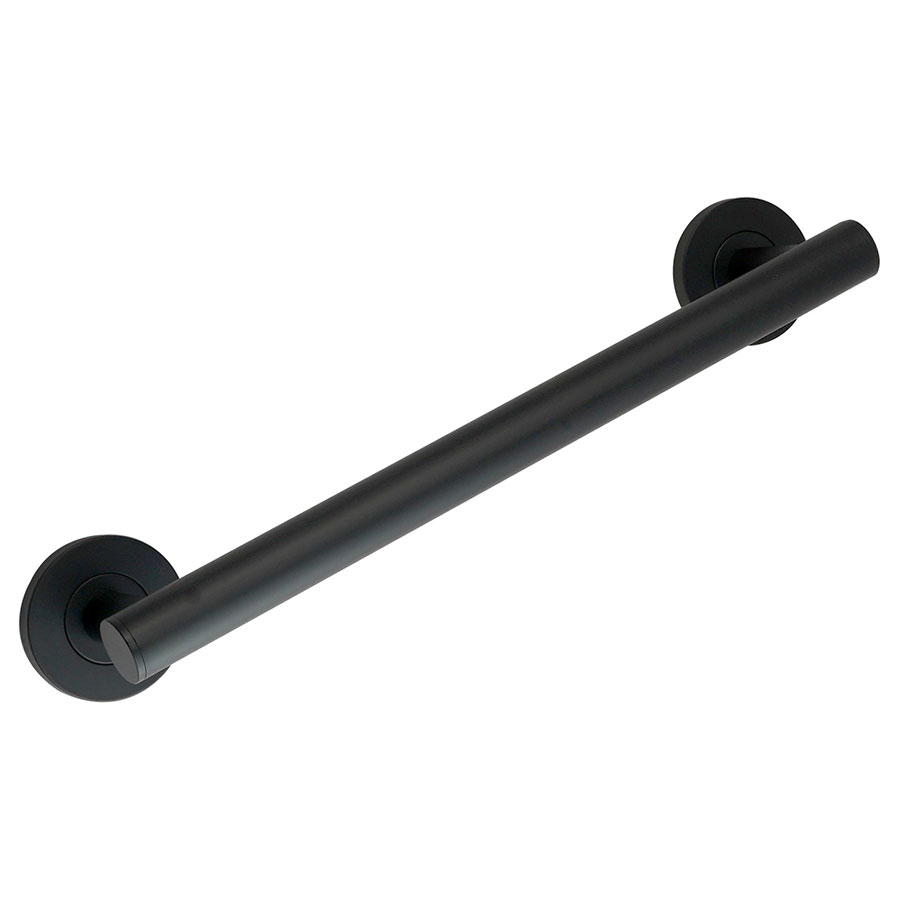 JTP Matt Black Straight Grab Rail 300mm - GB300MB