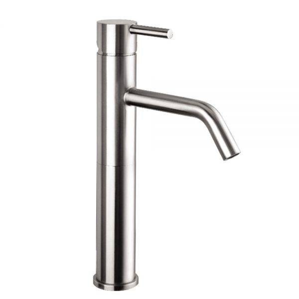 JTP Inox Stainless Steel Tall Basin Mixer Tap - IX009