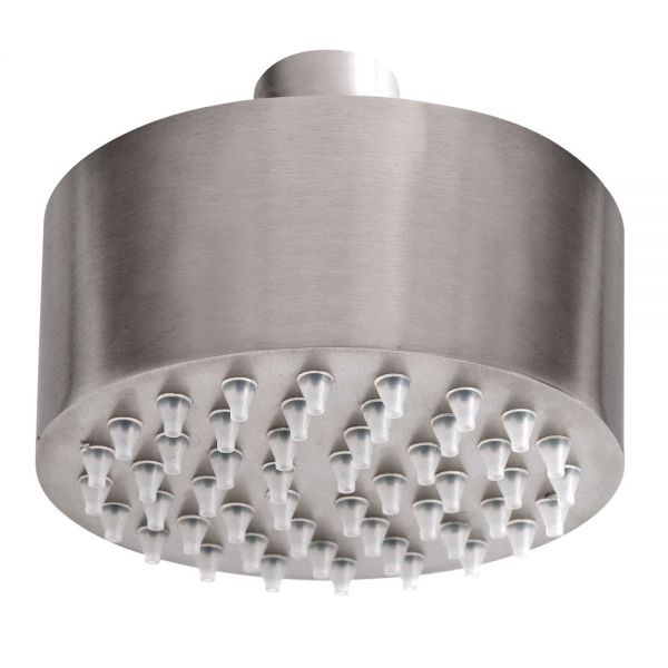 JTP Inox Stainless Steel 89mm Mini Round Shower Head - IX555