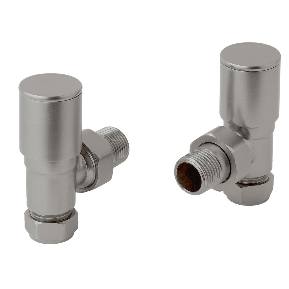JTP Inox Angled Manual Radiator Valves - IXRVA