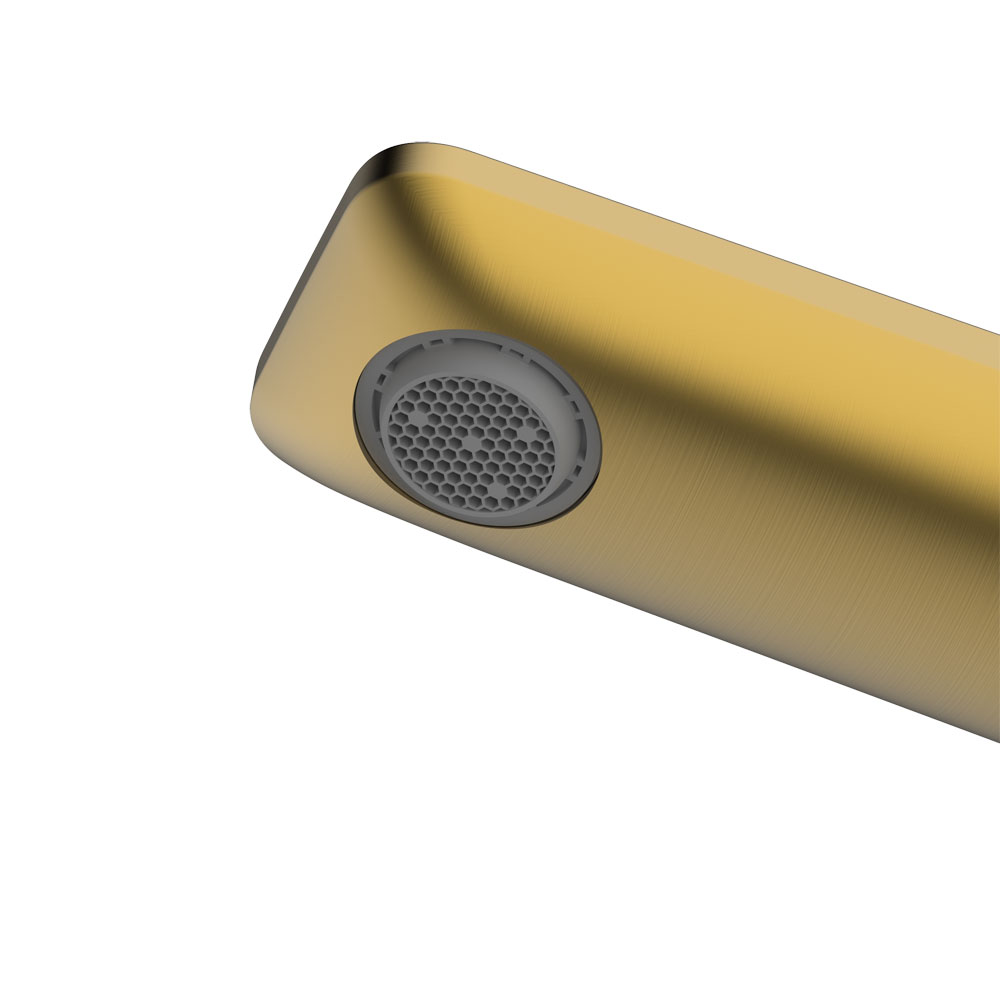 Clearwater Levant Single Lever Brushed Brass Monobloc Kitchen Sink ...