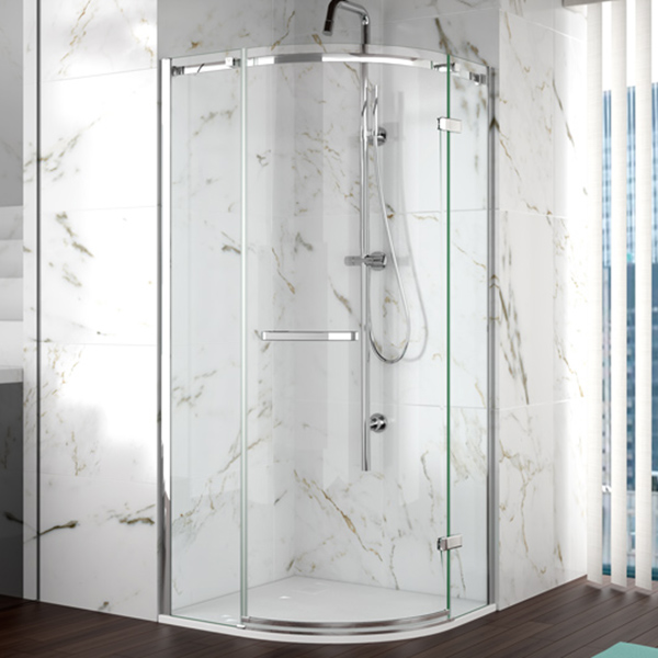 Merlyn Series 8 Frameless 800 1 Door Hinged Quadrant Shower Enclosure ...