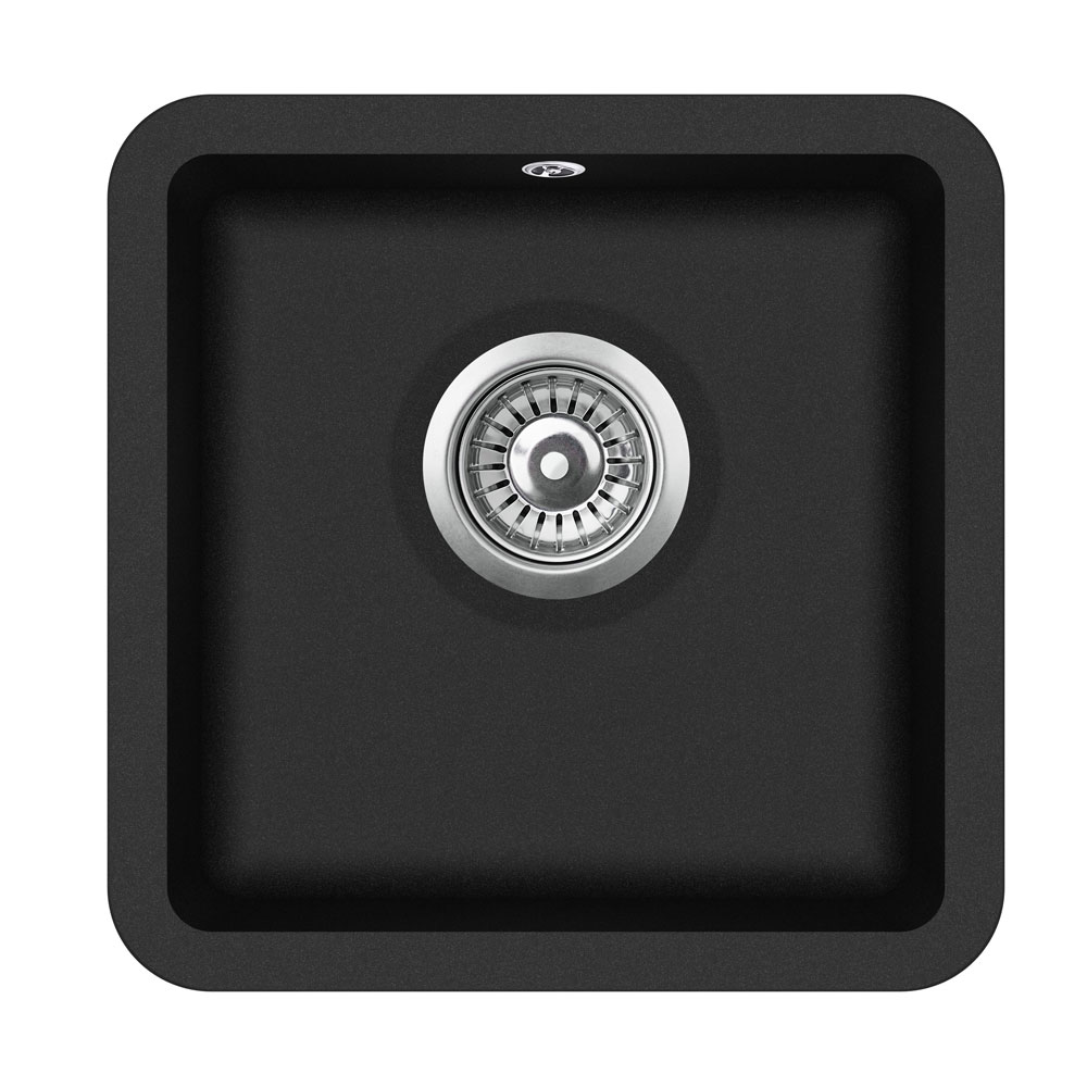 Clearwater Nova 1 One Bowl Undermount Jet Granite Kitchen Sink 380 x ...