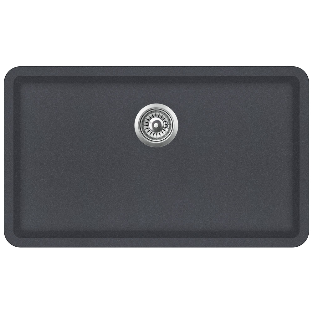 Clearwater Nova 1 One Large Bowl Undermount Slate Granite Kitchen Sink ...