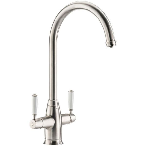 Abode Pronteau Protrad Brushed Nickel 3 in 1 Boiling Hot Water Kitchen ...