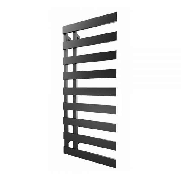 Radox Dora 1250 x 500 Matt Black Designer Radiator - RXDO-1250500-BL