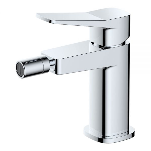Rak Petit Square Bidet Mixer Tap - Chrome - RAKPES3006C at Homesupply UK