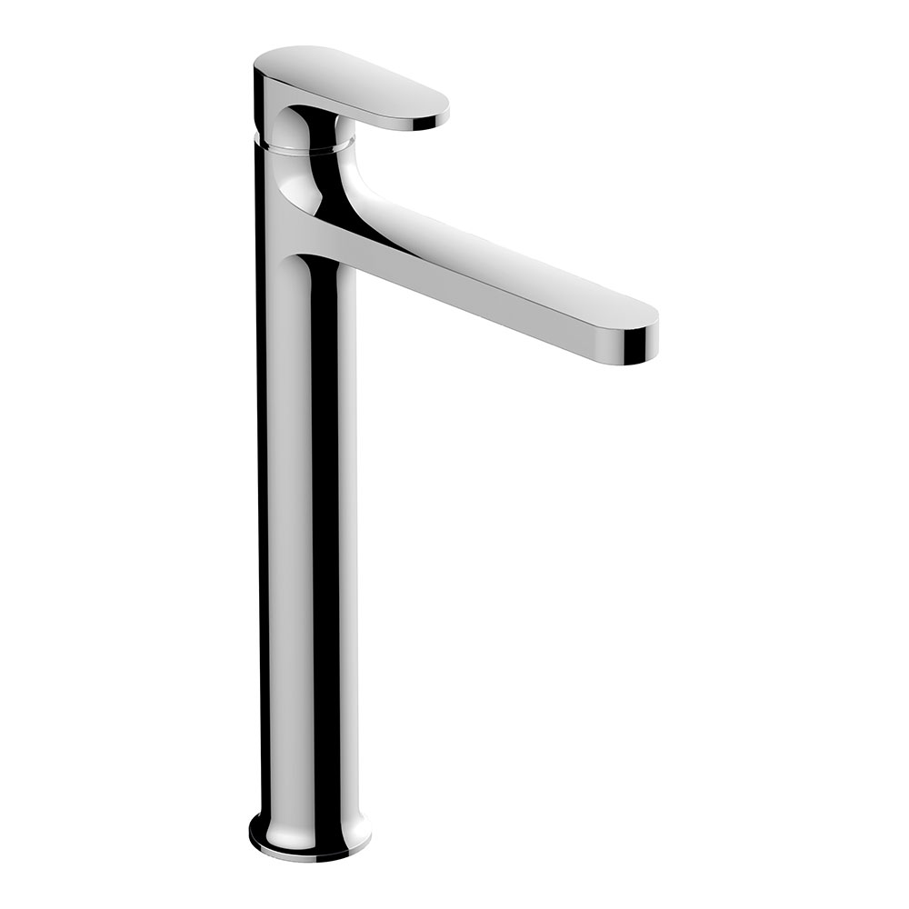 Rak Portofino Tall Basin Mixer Tap - Chrome - RAKPOR3003C at Homesupply UK