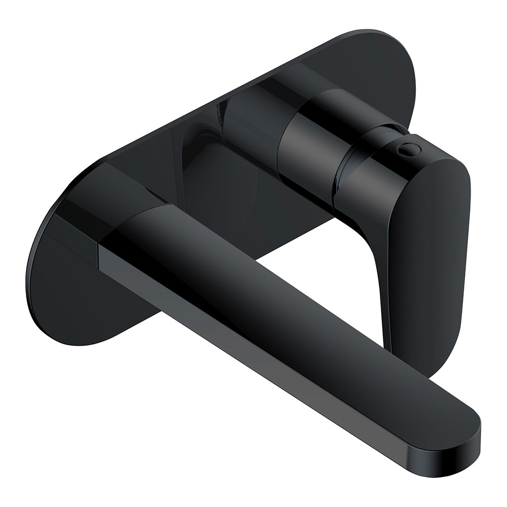 Rak Portofino Basin Mixer Tap - Matt Black - RAKPOR3007B at Homesupply UK