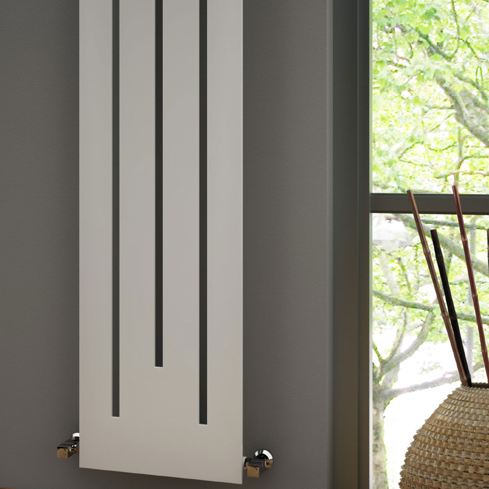 Reina Line White Radiator 1800 x 490mm - RND-LE418W