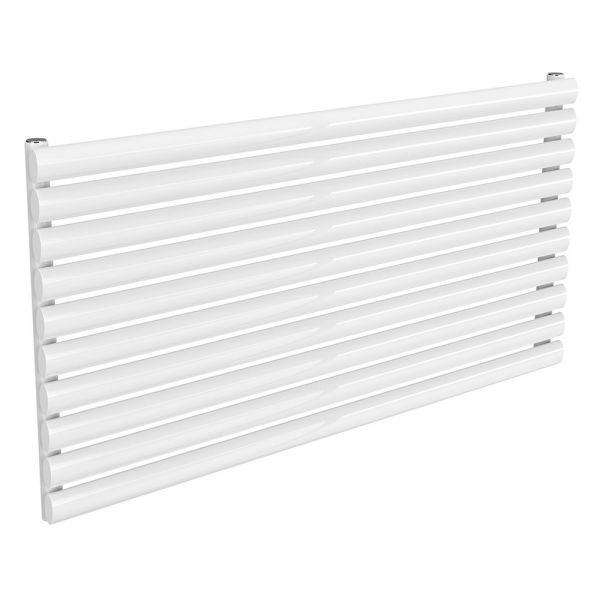 Reina Nevah White Single Panel Radiator 590 x 1200mm - RND-NVH512SW