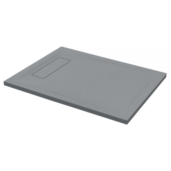 Roman Showers Infinity Grey Slate Rectangular Shower Tray 1200 x 800 ...