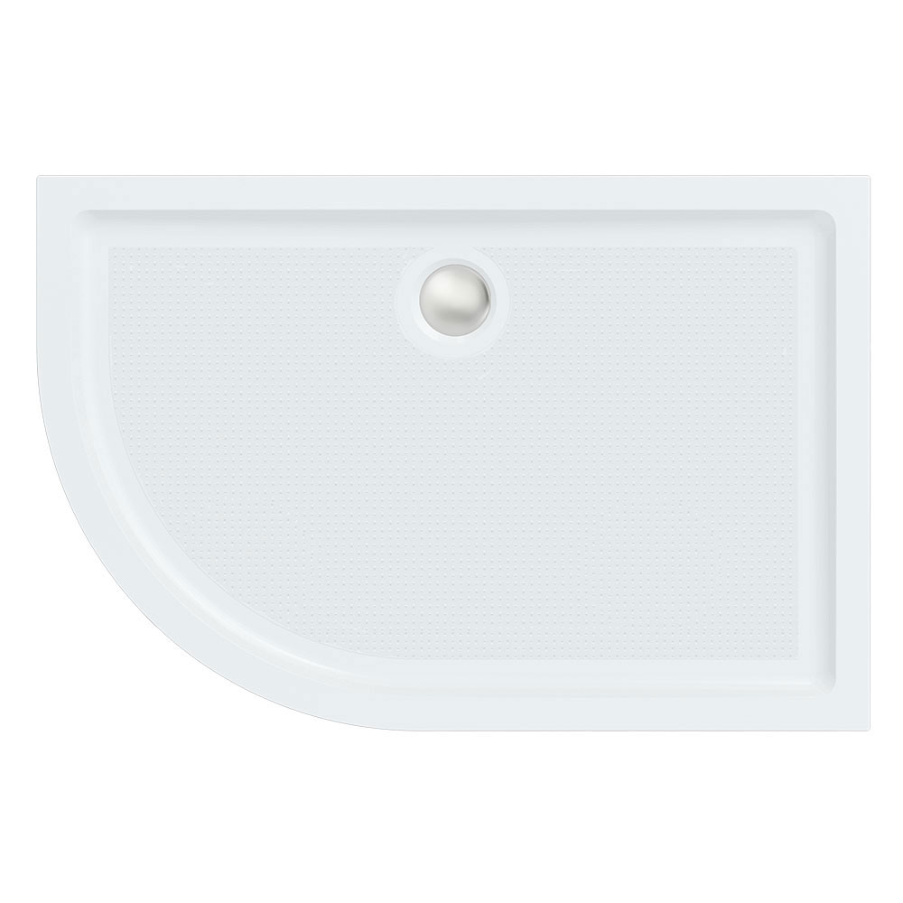 Roman Showers Right Hand Offset Quadrant Anti Slip Shower Tray 1200 x ...
