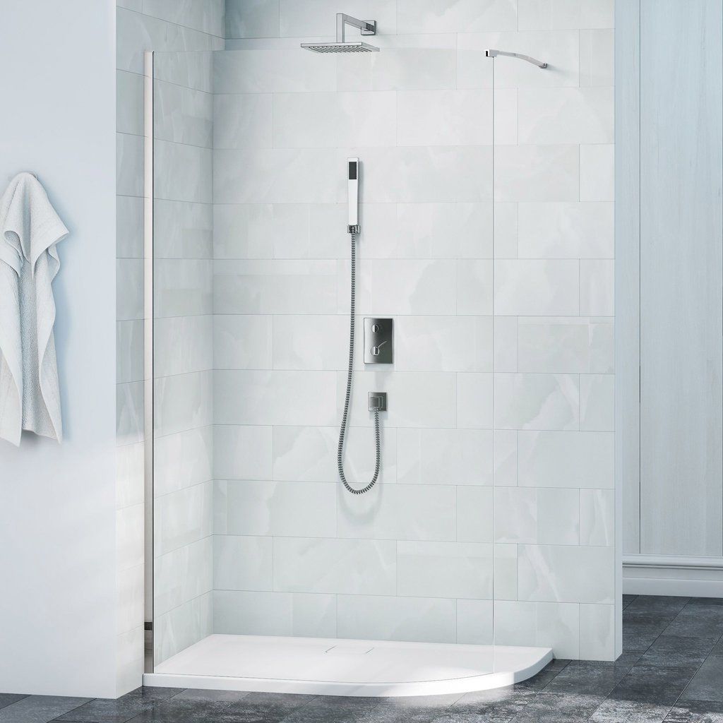 Merlyn Series 8 Curved Wetroom Panel 1000 - S8CURV1000