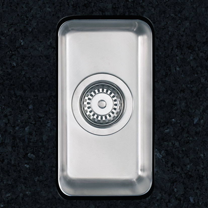 Clearwater Salsa 0.5 Half Bowl Undermount Stainless Steel Kitchen Sink ...