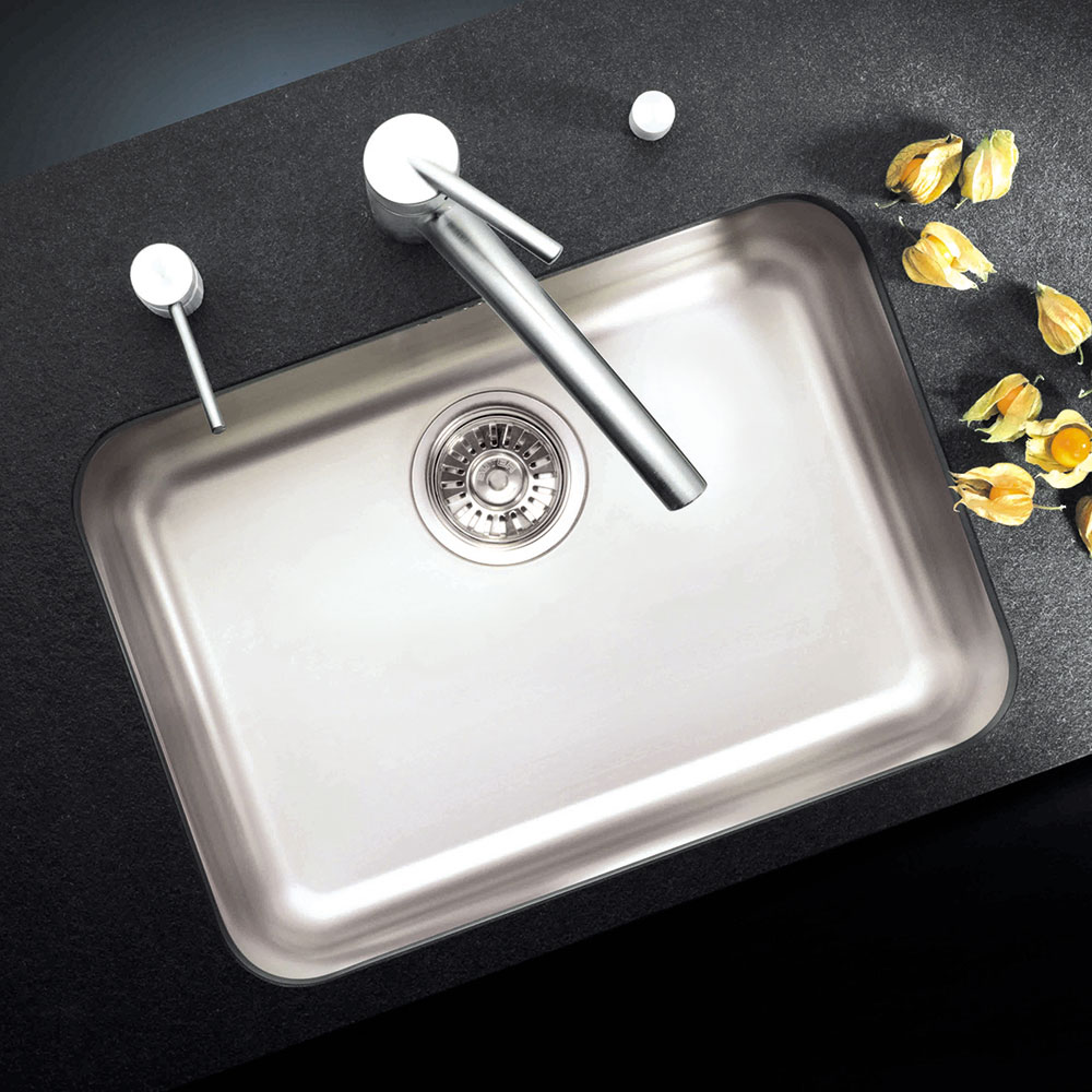 Clearwater Tango 1 One Bowl Undermount Stainless Steel Kitchen Sink 530 ...